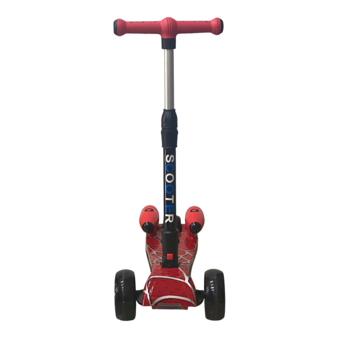 Scooter Kinene Spidey Con Bluetooth, Música y Humo