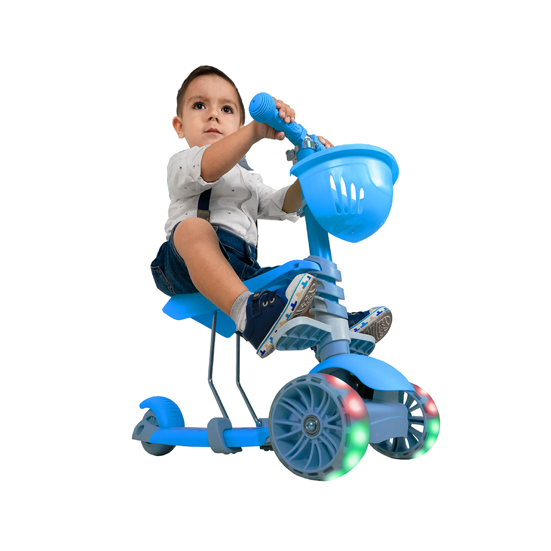 Scooter Kinene 3 en 1 Blue